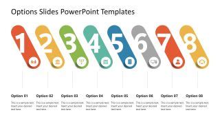 Options Numbering PowerPoint Template