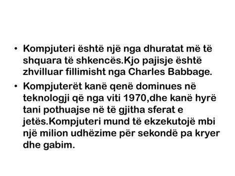 PPT Shmu 2 Vushtrri Punuar nga Medina Gjyshinca Lënda Informatikë