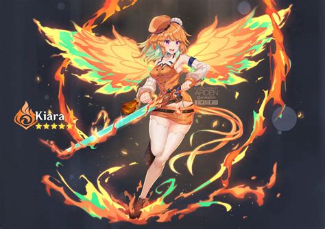Takanashi Kiara X Genshin Impact By Ardennlolo On Deviantart