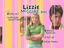 Lizzie Mcguire Dvd Menu