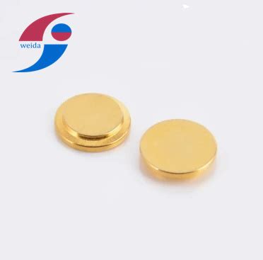 High Performance Permanent Magnets K Gold Coating China Magnet And Magnetic Product