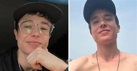 Elliot Page Shares Shirtless Picture Celebrating The ‘joy I Feel In My