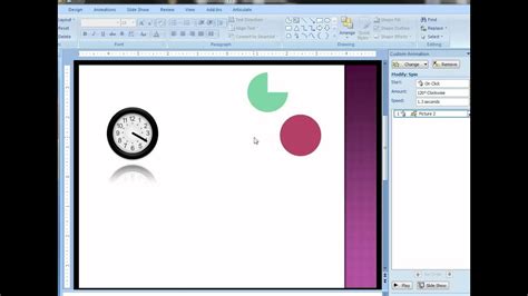 Create An Animated Clock In Powerpoint Youtube
