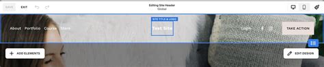 How To Customize Your Header Navigation In Squarespace 71 Fluid Engine