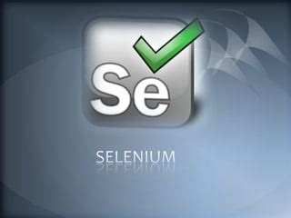 Selenium PPT