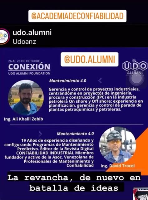 Ali Khalil Zebib On Linkedin Mantenimiento 40 Invitados A Participar