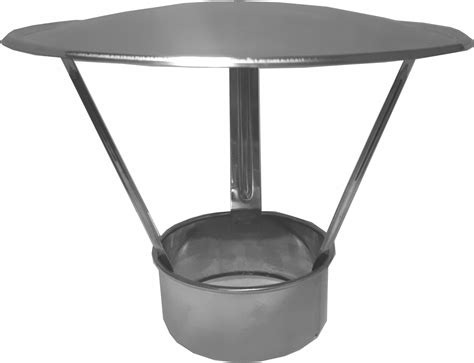 System Kominkowy Kominus Daszek Nasada Na Komin Nierdzewny Fi 130 0 5mm