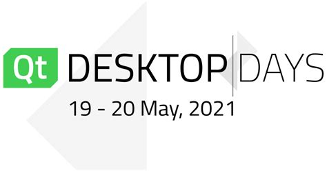 Qt Desktop Days 2023 Program