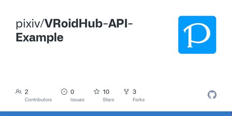 github pixiv vroidhub api example