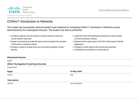 mohamed elgahed on linkedin cisco networking ccna eelu learning