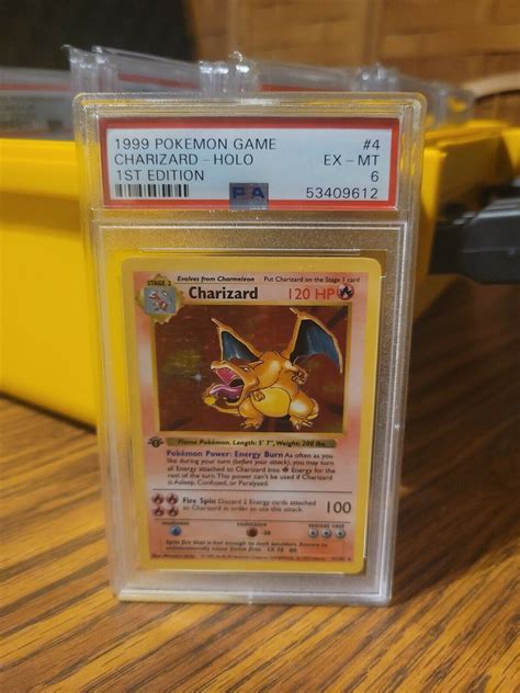 1999 Pokemon Base Set 1st Edition Shadowless Charizard Holo Values Mavin