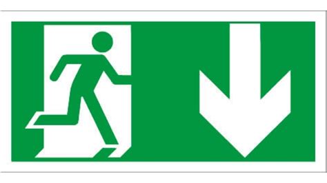 E101br Panneau Issue De Secours Signs And Labels Sortie De Secours