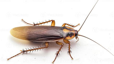 Ai Generated Cockroach On Isolated White Background 38950994 Stock