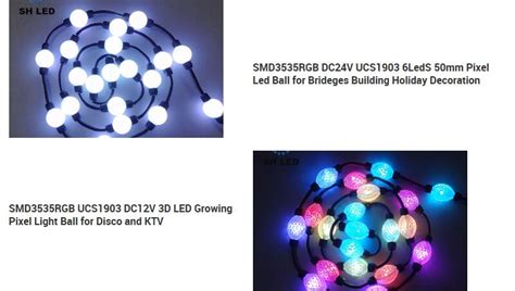 China 50mm Dmx Led Ball String Light Suppliers Manufacturers