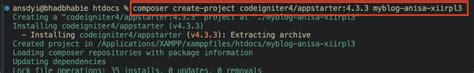 blog development and profile management using codeigniter4 part 1