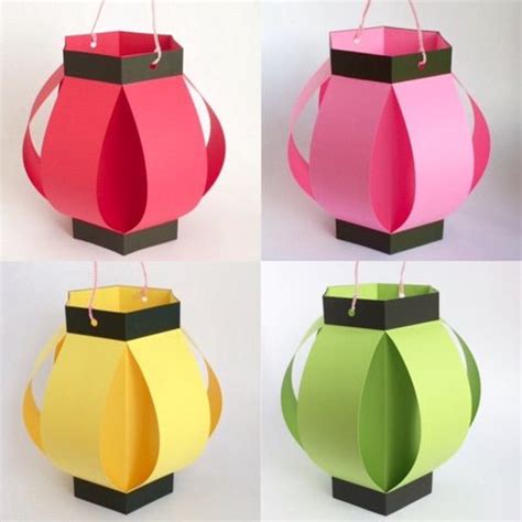 画用紙提灯の販売と作り方について ランタンクラフト 折り紙 ちょうちん ちょうちん 手作り
