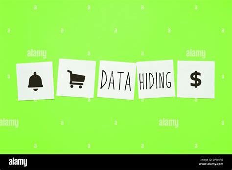 Text Caption Presenting Data Hiding Word For Secretly Embedding Data
