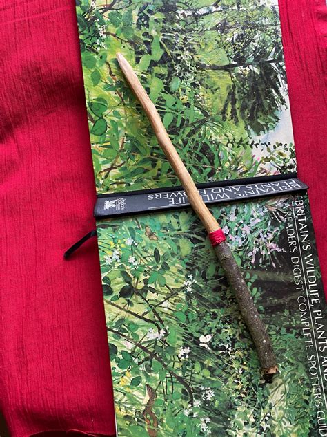 A Rowan Wood Wand Etsy
