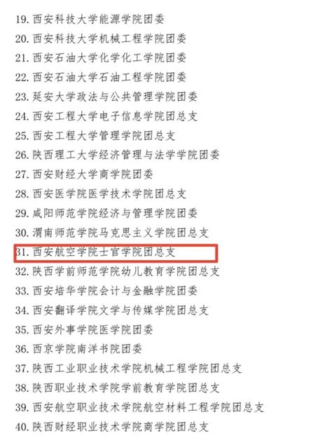 喜报我校通过全省首批新时代高校团建工作示范院校验收 西安航空校团委
