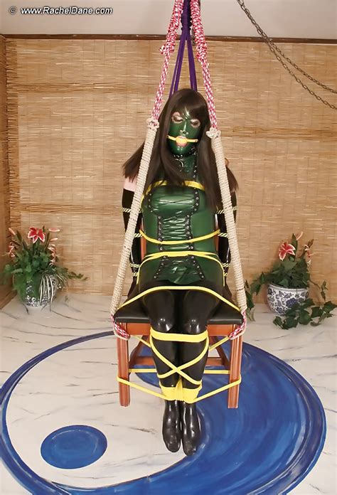 Sex Slave In Green Latex Dress And Bondage 23 Pics Xhamster