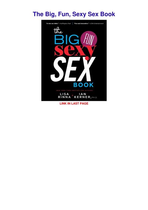 PPT PDF READ ONLINE The Big Fun Sexy Sex Book PowerPoint Presentation ID 12577761