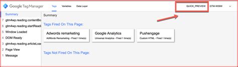 How To Disable Google Tag Manager Preview Pane