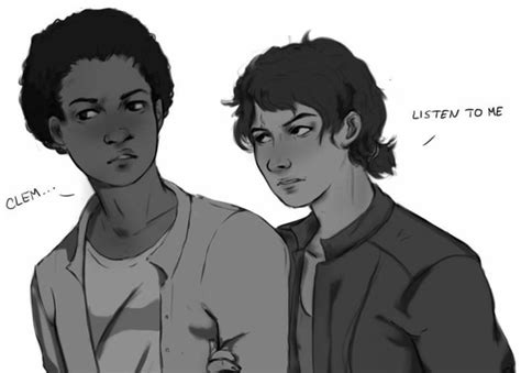 Twdg Season 4 Fanart And Other Stuff 💜 Clem And Olderaj Wattpad