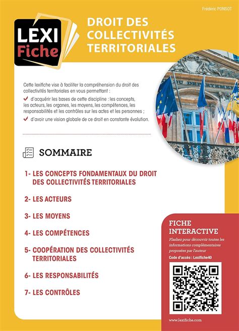 Droit Des Collectivités Territoriales Unknown Author 9782383131151