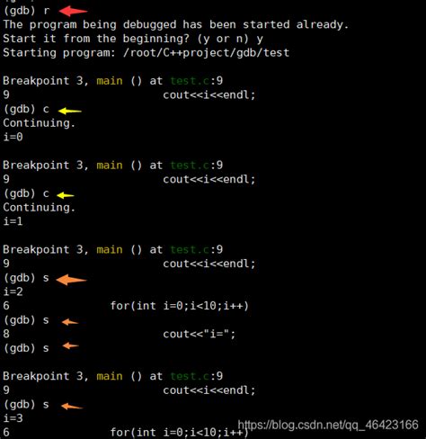 学习linux下的gdb调试 gdb菜鸟教程 csdn博客