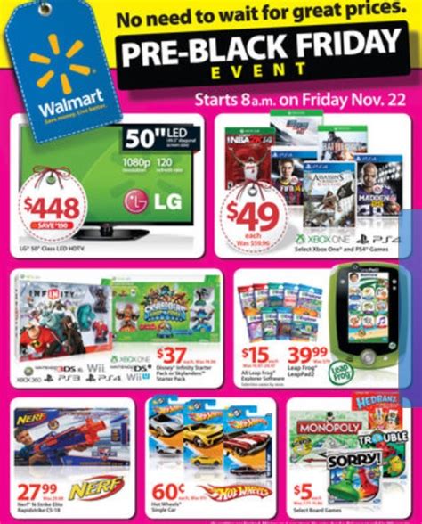Walmart Pre Black Friday Event Live In Stores Kollel Budget