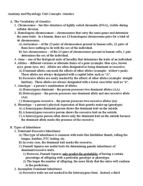 A And P 2 Part 8 Human Anatomy And Physiology Units 1 Through 25