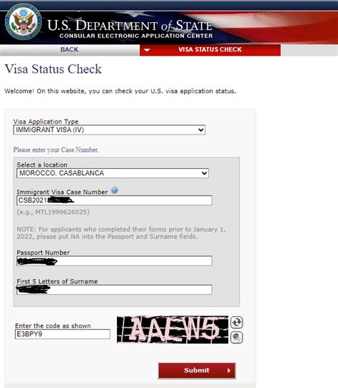 Ceac Visa Status Check National Visa Center Dept Of State Visajourney