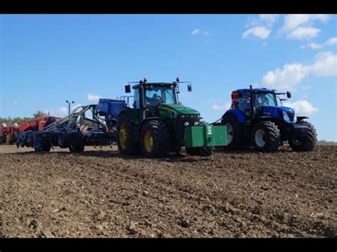 Uprawa Pasowa Kukurydzy STRIP TILL John Deere New Holland YouTube