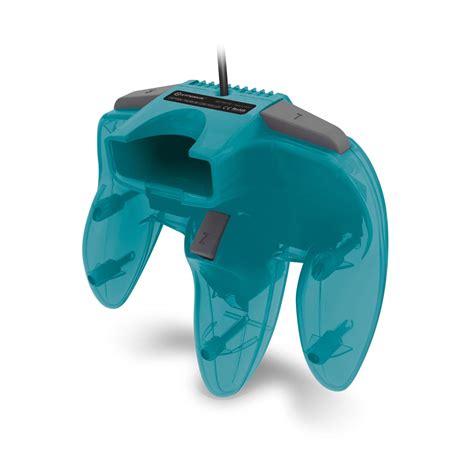 Hyperkin Nintendo 64 Captain Premium Controller For N64 Turquoise