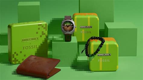 Minecraft X Fossil Collaboration Revealed
