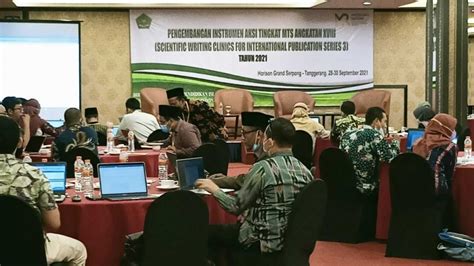 Kemenag Bekali Guru Madrasah Kemampuan Penulisan Jurnal Internasional