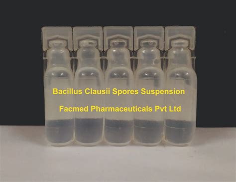 Bacillus Clausii Spores Suspension Packaging Size 5 Ml At ₹ 16 Vial