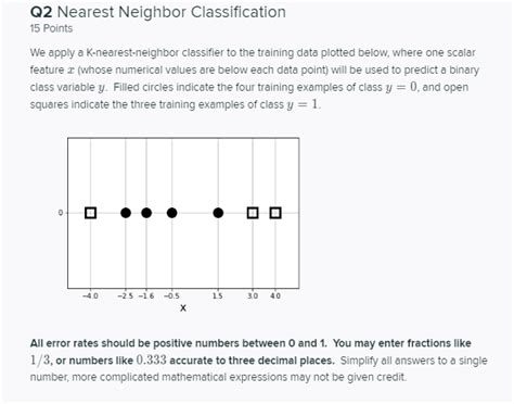 q2 nearest neighbor classification 15 points we apply