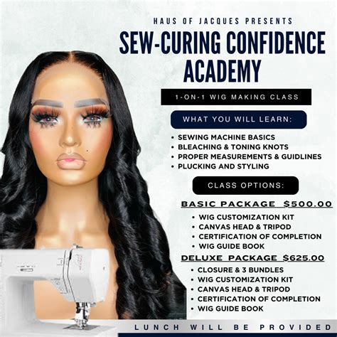 1 On 1 Wig Making Class Haus Of Jacques