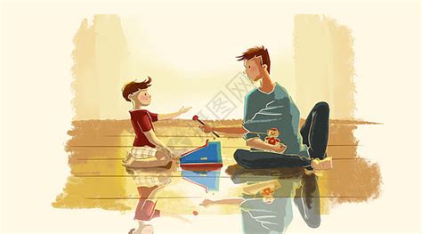 父亲节插画图片下载 正版图片401308423 摄图网