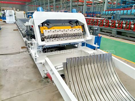 Full Automatic Feed Galvanized Corrugating Iron Sheet Roll Silo Roll Form Machine Roll Forming