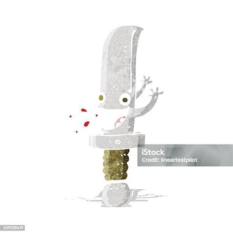 말풍선이 있는 미친 칼 귀여운에 대한 스톡 벡터 아트 및 기타 이미지 귀여운 그리기 기이함 Istock
