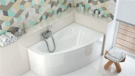 Wanna czy prysznic Zobacz produkty do małej łazienki Corner bathtub