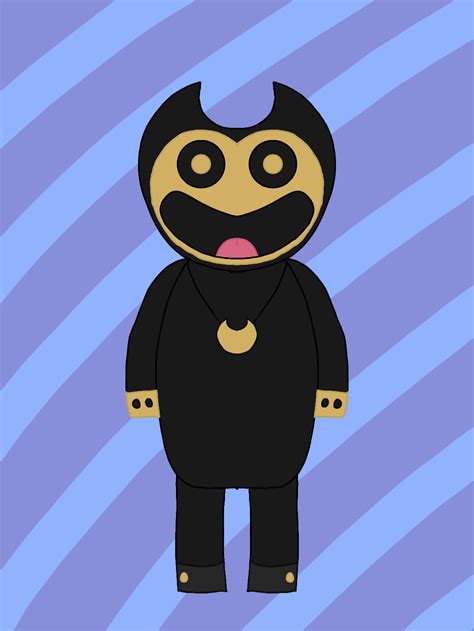 I Drew Bendy In The Style Of The Smiling Critters From Poppy Playtime