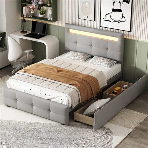 Hauss Spole Polsterbett Einzelbett Funktionsbett Bettrahmen Kinderbett
