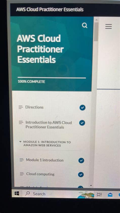 mohammad waqar on linkedin completed course aws cloud practitioner