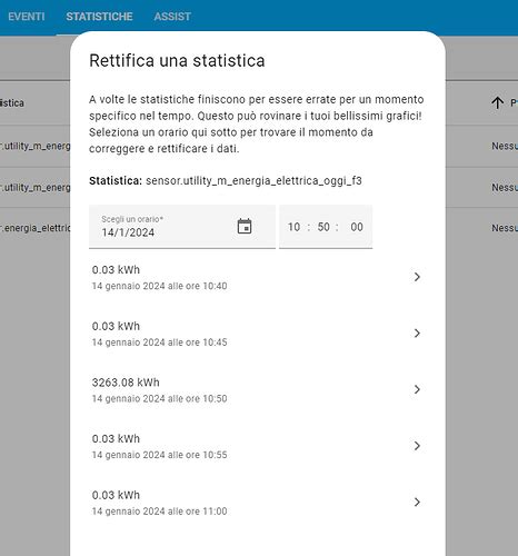 Automate Correction Of Statistic Error Energy Home Assistant Community