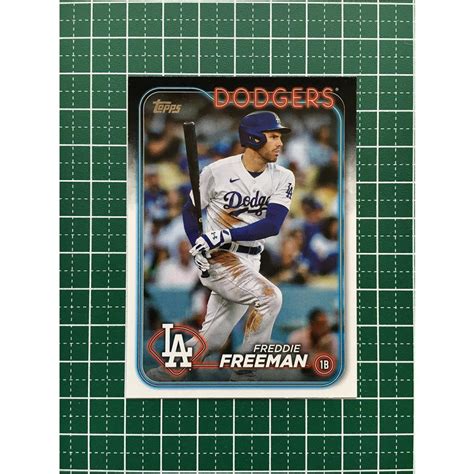★topps Mlb 2024 Series 1 102 Freddie Freeman Los Angeles Dodgers ベース