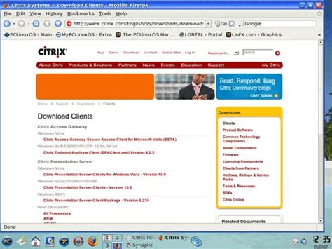 Installation Of Citrix Presentation Server Ica Client Using Pclinuxos