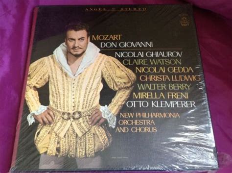 Sealed Classical 4 Lp Box Set Mozart Don Giovanni
